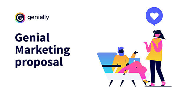 Proposta commerciale geniale | Template di Genially